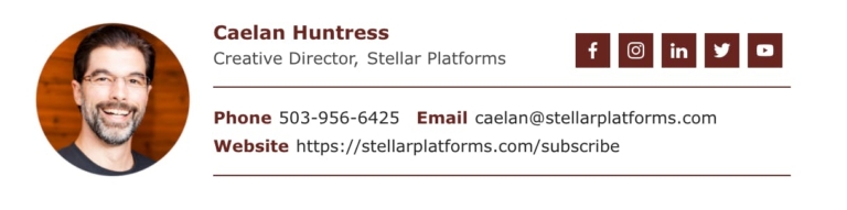 4 Signature Styles for Newsletters and Emails – CAELAN HUNTRESS